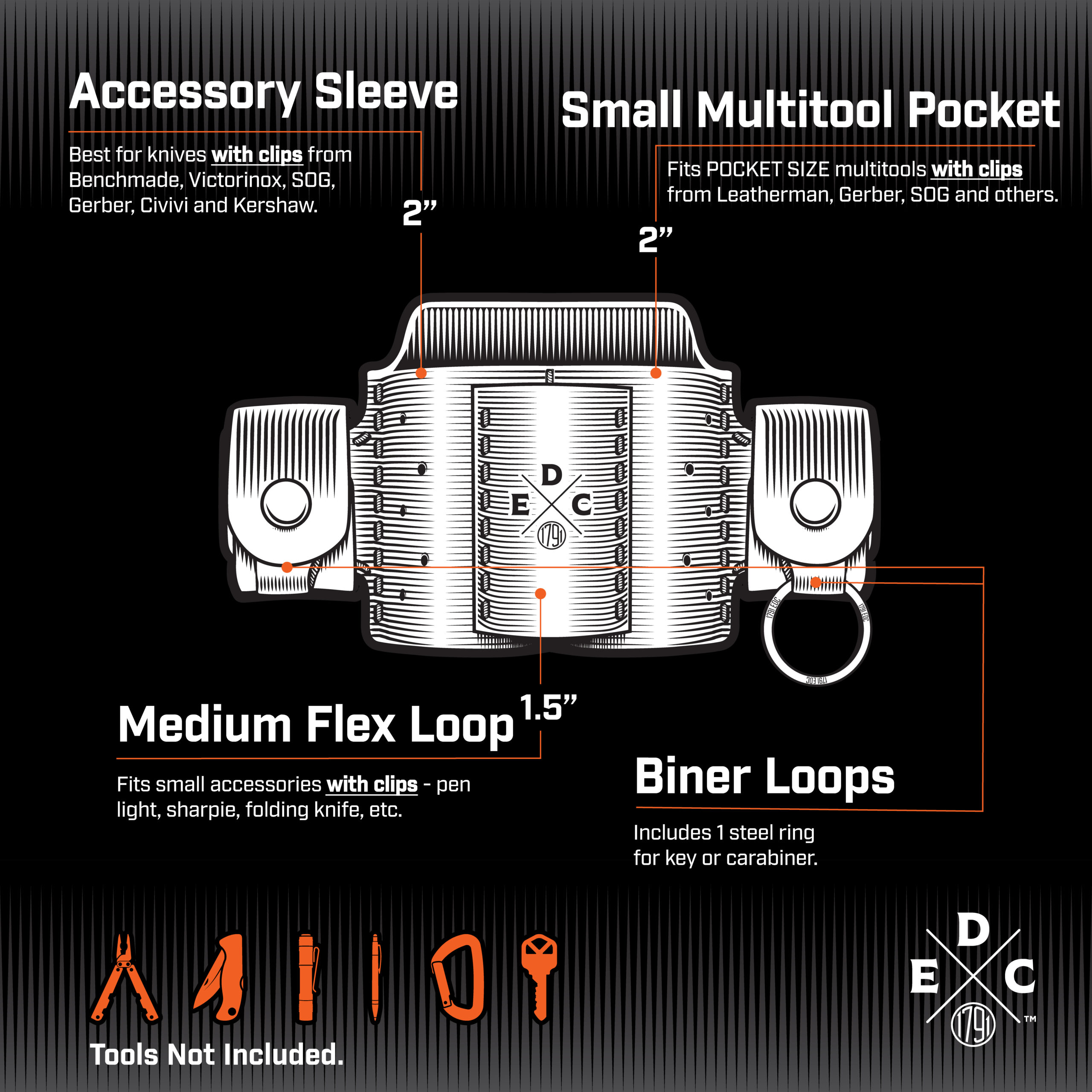 Mini Action-Snap w/ Medium Flex | 1791 Everyday Carry