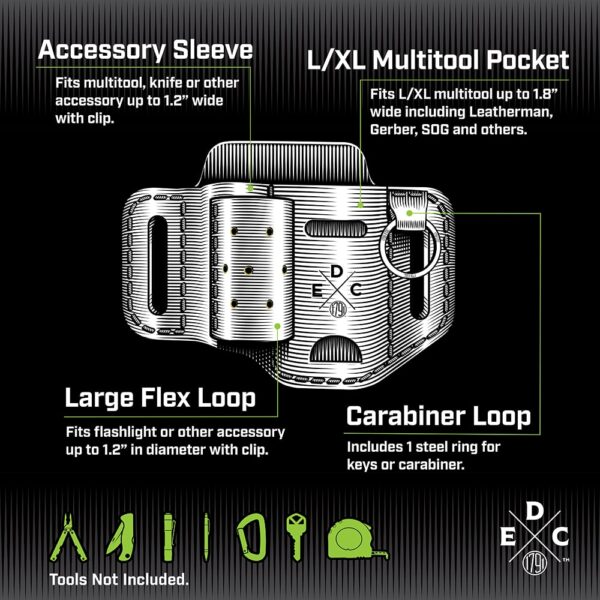 Easy-Slide with Large Flex Loop: for Large/XL Multitools | 1791 ...